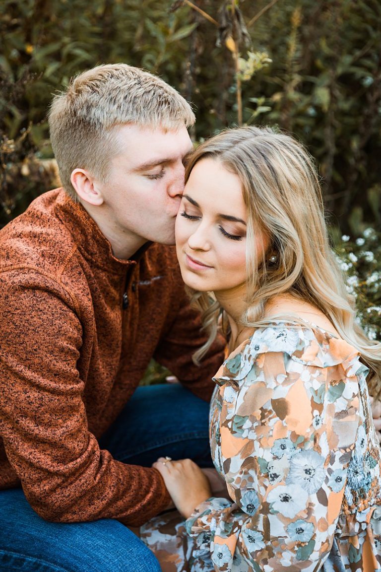Matthew + Grace | A Romantic Engagement Session in Brimfield, Illinois ...